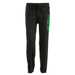 multifanshop Jogginghose - Wolfsburg - Textmarker - Druck gr&uuml;n - Trainingshose