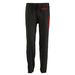 multifanshop Jogginghose - D&uuml;sseldorf - Bund & Seite - Druck rot - Trainingshose