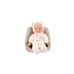 Toi-Toys BEAU Babypuppe 33 cm – Babypuppe im Kindersitz für Kinder ab 2 Jahren – Rollenspiel