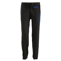 multifanshop Jogginghose - Paderborn - Bund & Seite - Druck blau - Trainingshose