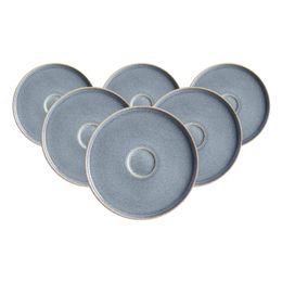 Ritzenhoff & Breker Ritzenhoff & Breker Kaffeeuntertassen Skagen Stone ø 16 cm 6er Set