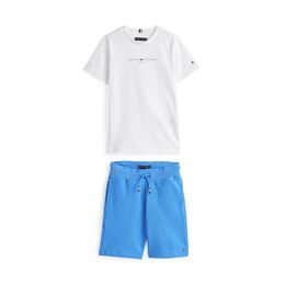 Tommy Hilfiger Set 'Essential' Jungen Größe 80 navy / himmelblau / rot / weiß