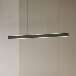 LUCANDE LED-H&auml;ngelampe Arvon, schwarz, 117 cm, dimmbar, CCT