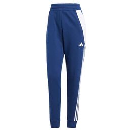 adidas Performance Sporthose 'Tiro 24' Damen Größe XXXL dunkelblau / offwhite