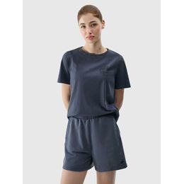 4F Sweatshorts in Dunkelblau - 52% | Größe M | Damenhosen