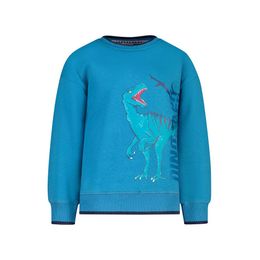 SALT & PEPPER Salt and Pepper Sweatshirt "Dinosaur" in Blau - 24% | Größe 128/134 | Kinder-sweatshirts-jacken