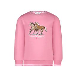 SALT & PEPPER Salt and Pepper Sweatshirt in Rosa - 45% | Größe 116/122 | Kinder-sweatshirts-jacken