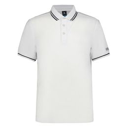 Luhta Funktionspoloshirt "Alberga" in Wei&szlig; - 53% | Gr&ouml;&szlig;e L | Herren-plussize