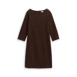 Tom Tailor Kleid 'Cosy' Damen Größe 42 dunkelbraun Winterkleid