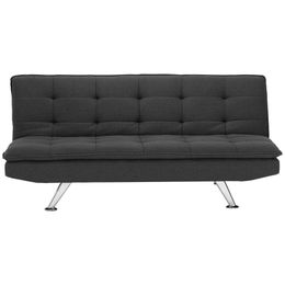 Mid.you Schlafsofa, Dunkelgrau, Textil, 3-Sitzer, 194x87x102 cm, Liegefunktion, Kinder- & Jugendzimmer, Jugendm&ouml;bel, Jugendsofas