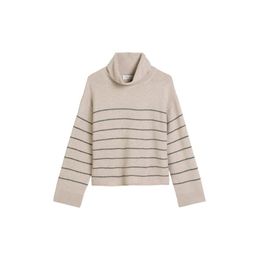 Marc O'Polo Marc O'Polo Pullover Damen Gr&ouml;&szlig;e XXS taupe / dunkelgr&uuml;n