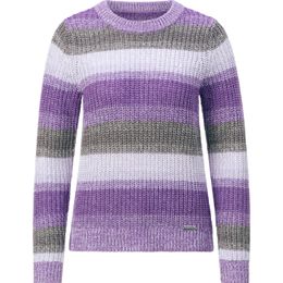 CR&Eacute;ATION L Damen Langarm-Pullover im Farbverlauf lila-lavendel Gr&ouml;&szlig;e 40