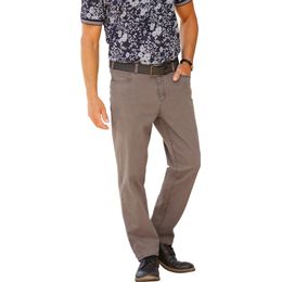 Marco Donati Damen 5-Pocket-Hose dunkeltaupe Gr&ouml;&szlig;e 30