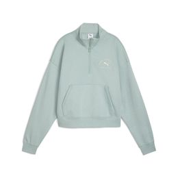 Puma Sweatshirt 'Class' Damen Gr&ouml;&szlig;e XXS mint / wei&szlig;