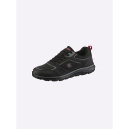 Sneaker Kangaroos, Herren, Gr. 46, schwarz, Textil, Schuhe Sneaker