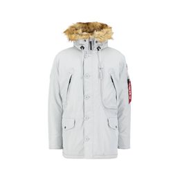 Alpha Industries Parka 'Polar' Herren Größe XS hellgrau