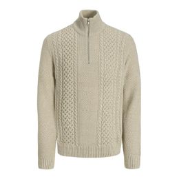 Jack & Jones JACK & JONES Pullover 'JJPaul' Herren Größe L offwhite
