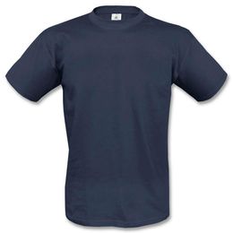 Basic T-Shirt navy, Gr&ouml;&szlig;e XXL