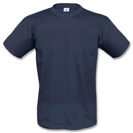 Basic T-Shirt navy, Gr&ouml;&szlig;e 4XL