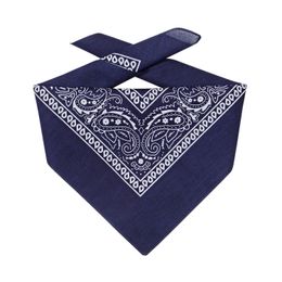 MFH Bandana klassisch 55 x 55 cm navyblau/wei&szlig;