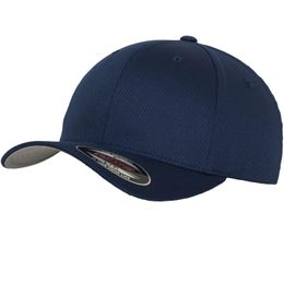Flexfit Baseball Cap Wooly Combed navy, Gr&ouml;&szlig;e S/M