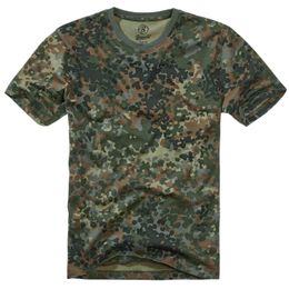 Brandit Premium T-Shirt Cotton flecktarn, Gr&ouml;&szlig;e M