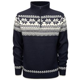 Brandit Troyer Norweger Strickpullover navy, Größe 5XL
