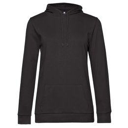 Womens Essential Hoodie French Terry schwarz, Größe XXL