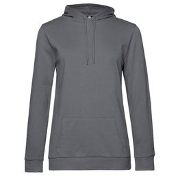 Womens Essential Hoodie French Terry grau, Größe XXL