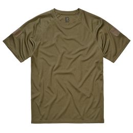 Brandit Quickdry T-Shirt oliv, Größe 4XL