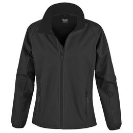 Result Womens Essential Softshell Jacket schwarz, Größe XS