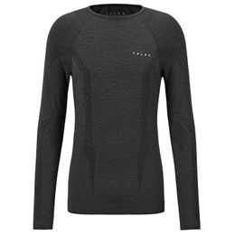 Falke Langarmshirt Wool-Tech schwarz, Größe S