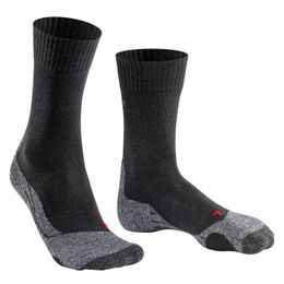 Falke TK2 Explore Trekking Socken schwarz, Größe 44-45