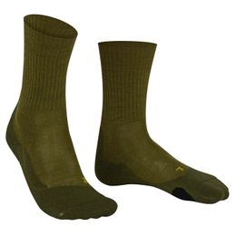 Falke TK2 Explore Wool Trekking Socken oliv, Größe 46-48