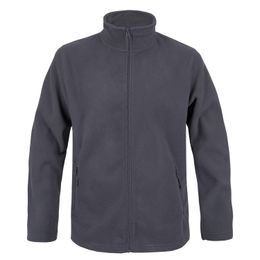 Essential Micro Fleece Full Zip Jacket grau, Gr&ouml;&szlig;e S