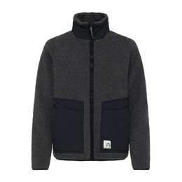 North Bend Pl&uuml;schjacke ' NBGalonne W Teddy Jacket ' Damen Gr&ouml;&szlig;e L grau