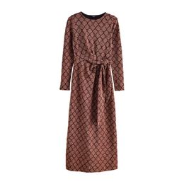 next Kleid Damen Gr&ouml;&szlig;e 52 bronze / brombeer / kirschrot Winterkleid