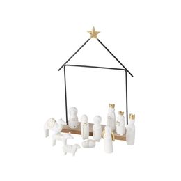 Boltze Weihnachtskrippe in weiß | Gr.: onesize