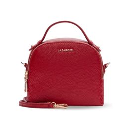 Lazarotti Bologna Leather Handtasche Leder 17 cm in red | Gr.: onesize