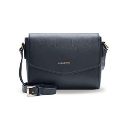 Lazarotti Bologna Leather Umhängetasche Leder 22 cm in navy | Gr.: onesize