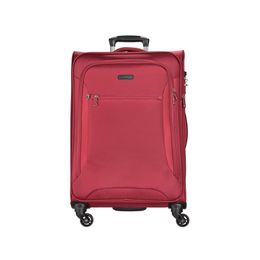 d&n D&N Travel Line 6400 4-Rollen Trolley 78 cm in bordeaux | Gr.: onesize