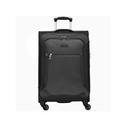 d&n D&N Travel Line 6400 4-Rollen Trolley 68 cm in schwarz I | Gr.: onesize
