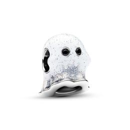 Pandora Bead-Charm Silber Leuchtender Geist Boo | Gr.: onesize