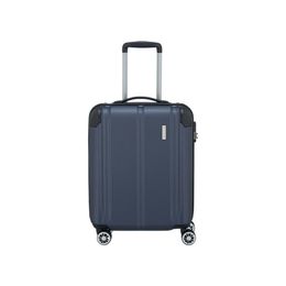 Travelite City - 4-Rollen-Kabinentrolley S 55 cm (rot) in marine | Gr.: onesize
