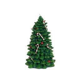 Butlers Kerze X-MAS Tannenbaum geschmückt in Grün | Gr.: onesize