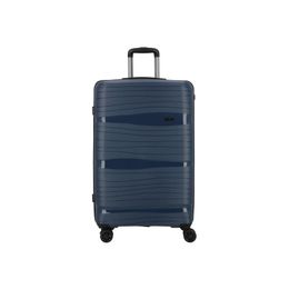 d&n D&N Travel Line 4300 4 Rollen Trolley L 78 cm in dunkelblau | Gr.: onesize