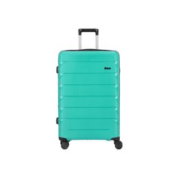 d&n D&N Travel Line 4100 4 Rollen Trolley L 74 cm in petrol | Gr.: onesize