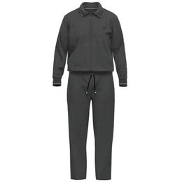 Bugatti Trainingsanzug Bologna in grau-dunkel-melange | Gr.: 50