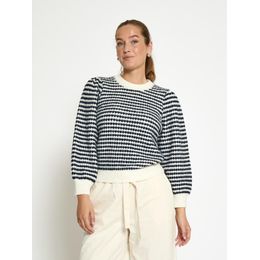 Sel by peppercorn Peppercorn Pullover in Black Iris Stripe | Gr.: XS
