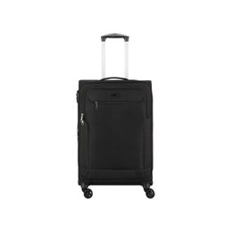 d&n D&N Travel Line 6864 4-Rollen Trolley 66 cm in schwarz | Gr.: onesize